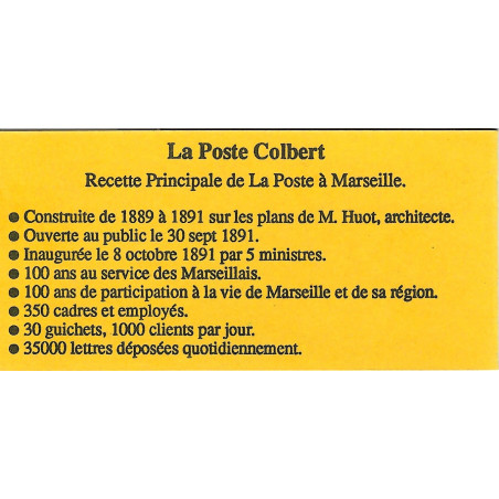 Carnet de 10 timbres Marianne de Briat D - La Poste Colbert ...