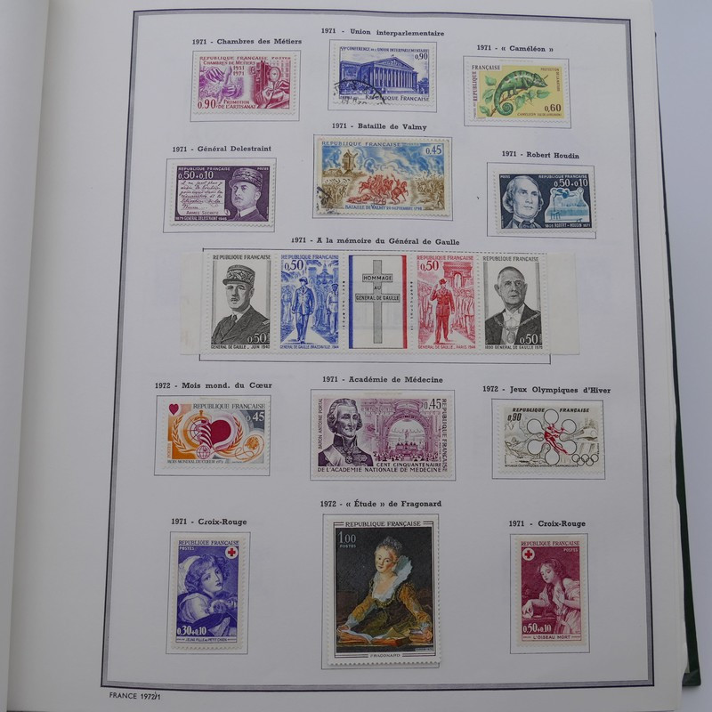 Collection timbres de France 1968-1998 en album Cérès. - Philantologie