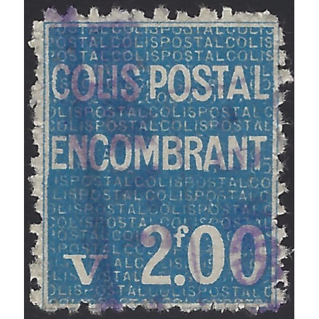 Timbre pour colis postal encombrant de France N°100 oblitéré ...