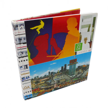 Collection des timbres du Canada 2004 en livret annuel. - Philantologie