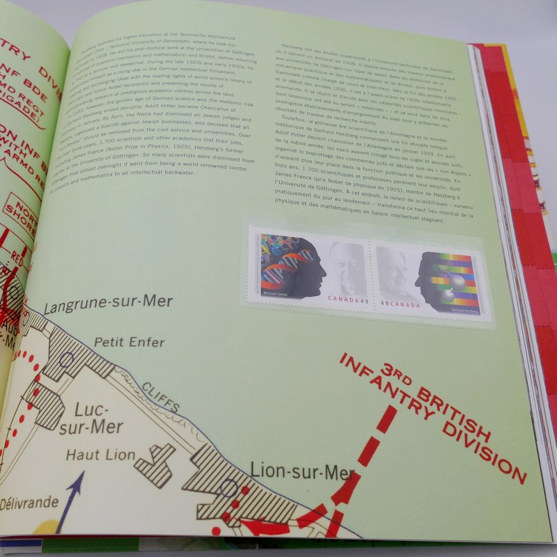 Collection des timbres du Canada 2004 en livret annuel. - Philantologie