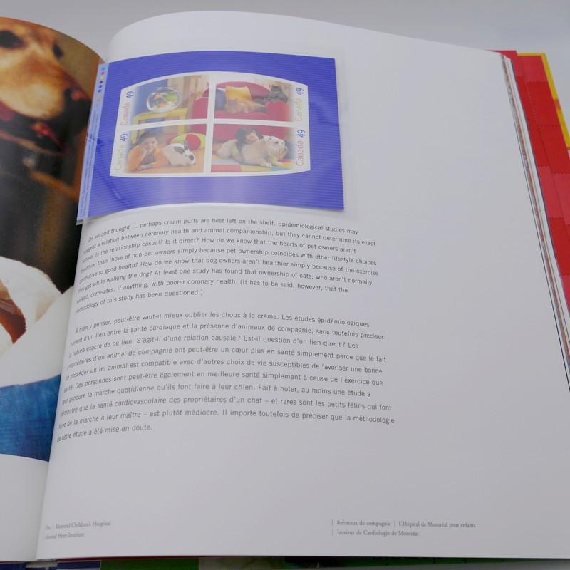 Collection des timbres du Canada 2004 en livret annuel. - Philantologie