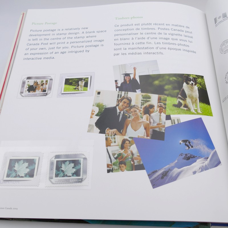 Collection des timbres du Canada 2004 en livret annuel. - Philantologie