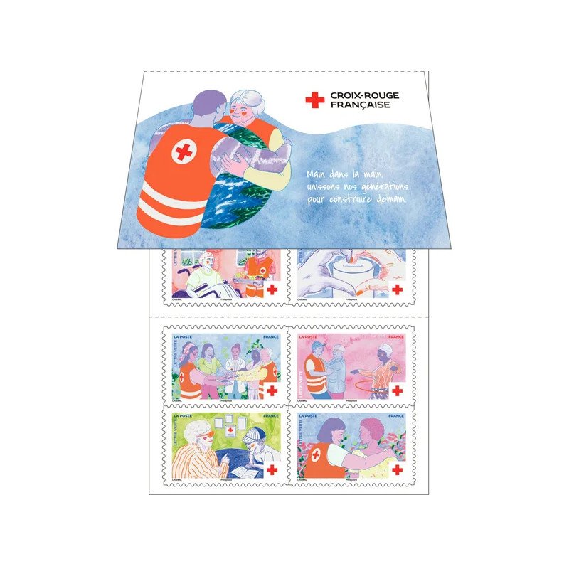 Carnet de timbres Croix-Rouge 2025. - Philantologie