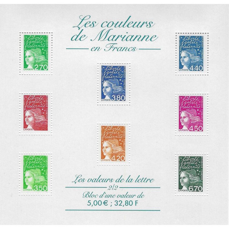 Blocs-feuillets de timbres de France pour collection philatélique. (13 ...